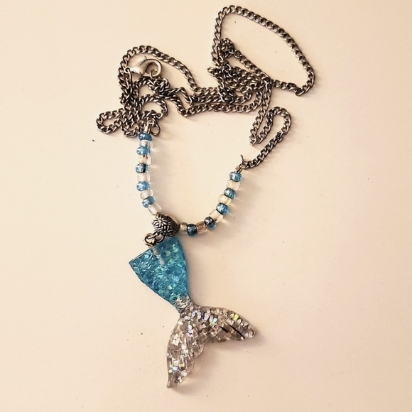 Hand Crafted | Jewelry | Homemade Mermaid Tail Necklace | Poshmark